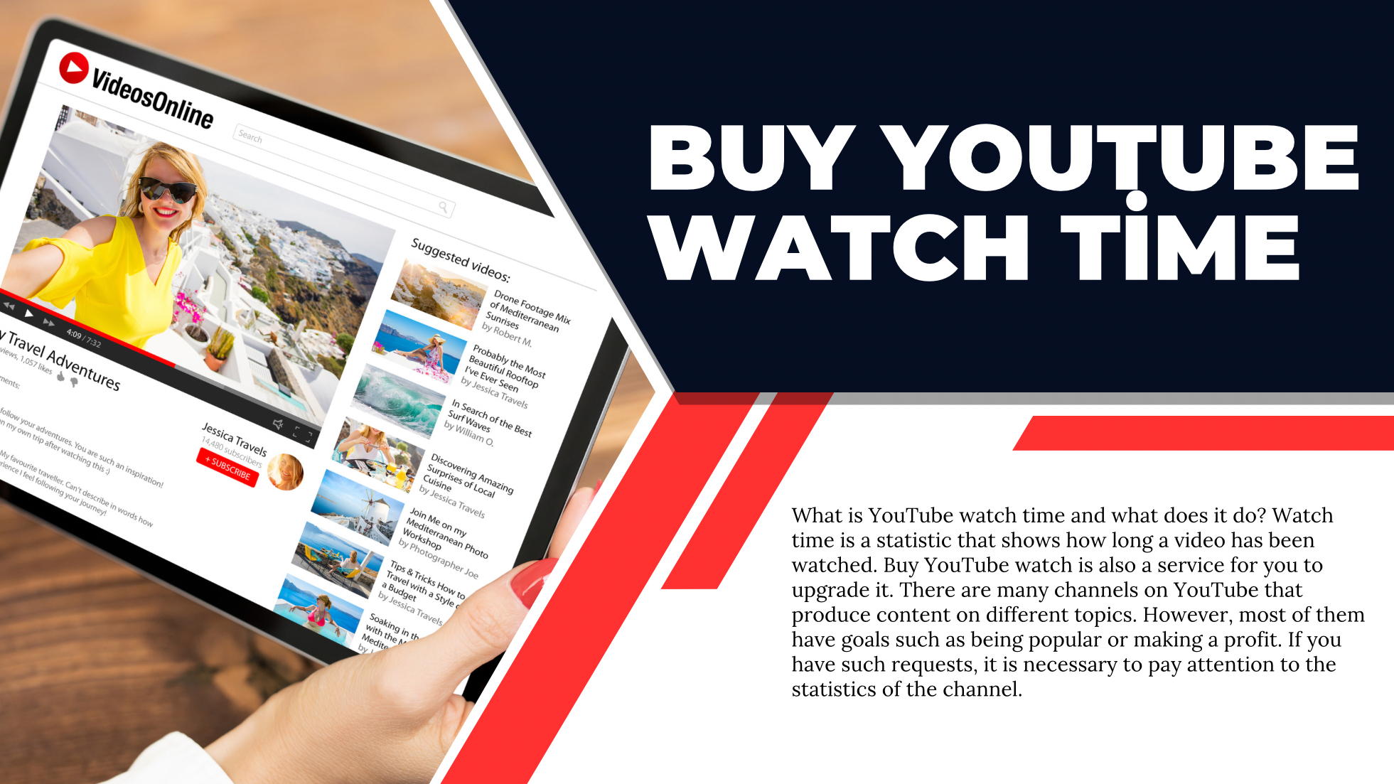 Buy YouTube Watch Time - SocialProvider