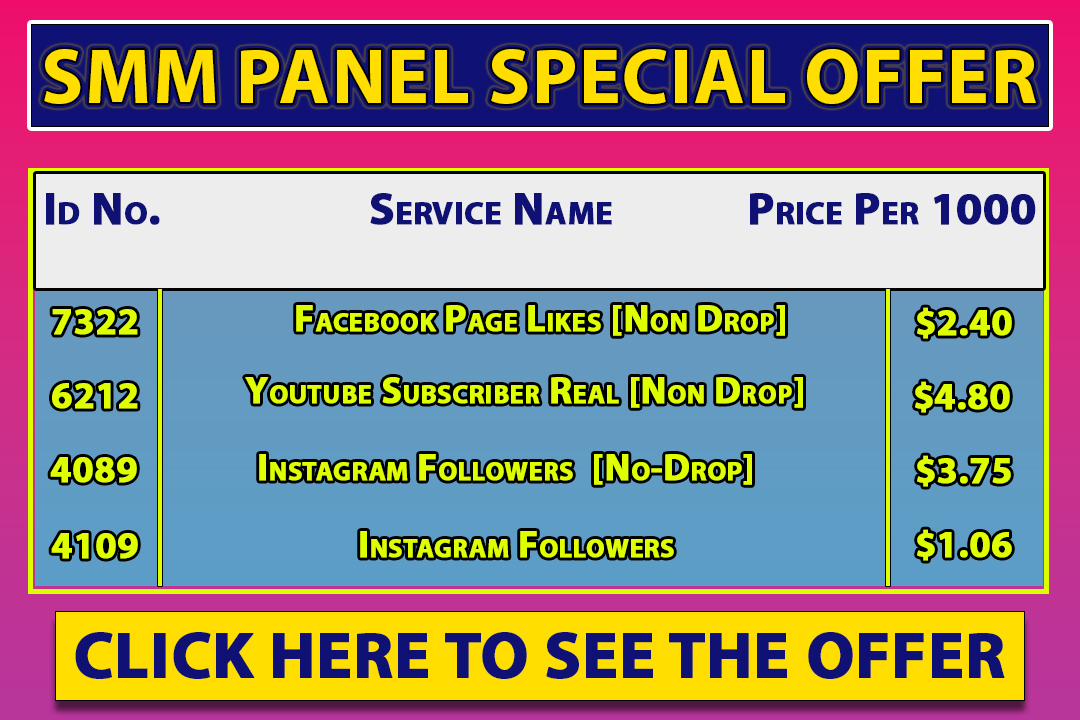 SMM PANEL – Get My Likes Panel is # 1 Cheapest & Best SMM Reseller ...